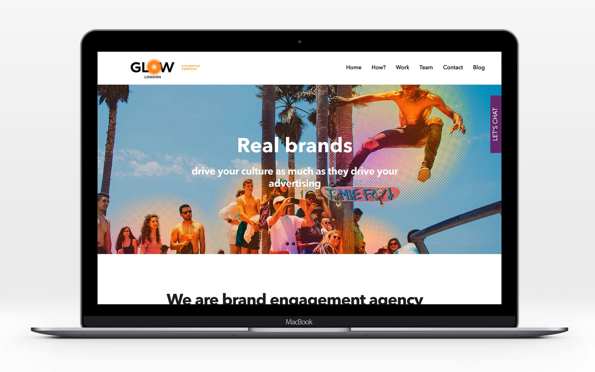 Glow London | Brand identity and website | Taller Design